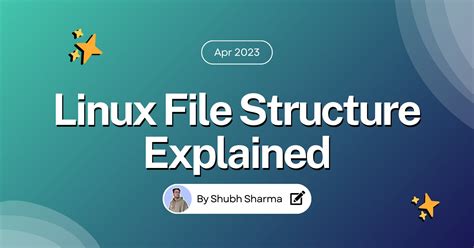 linux file structure explained