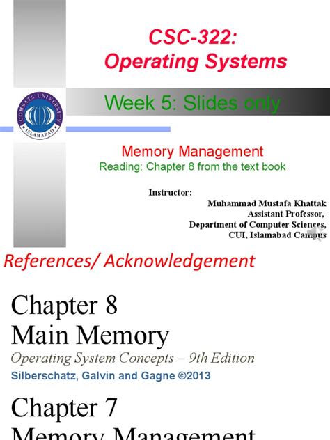 Chapter 8 Memory Management Pdf Library Computing Office