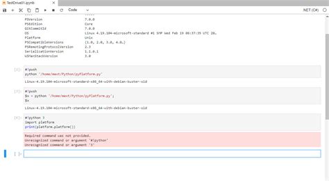 Ability To Execute Python Code Block In A PowerShell Notebook Issue Dotnet Interactive
