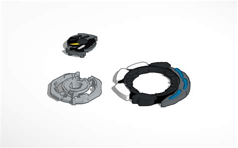 3d Design Haunting Deathsyther Beyblade Burst Db Tinkercad