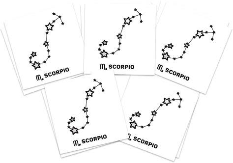 Scorpio Symbol Tattoos