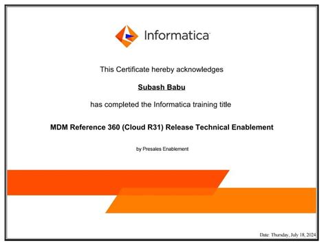 Informatica Cloud R360 Referencedatamanagement Numentica