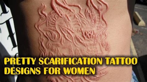Scarification Tattoos Process