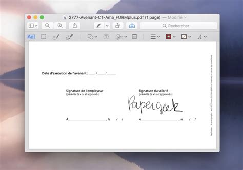 Windows Mac Linux Comment Signer Un Document Pdf Sans L Imprimer