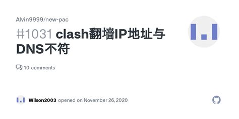clash翻墙IP地址与DNS不符 Issue Alvin new pac GitHub