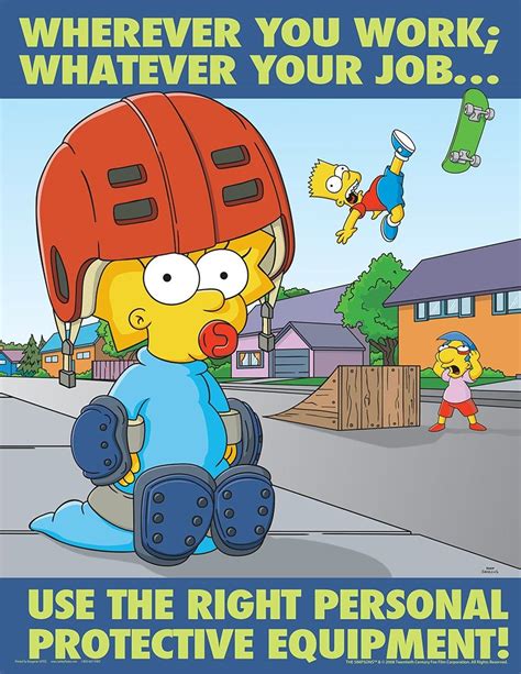 Simpson Safety Poster