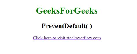 Quand Utiliser Preventdefault Vs Return False En Javascript Stacklima