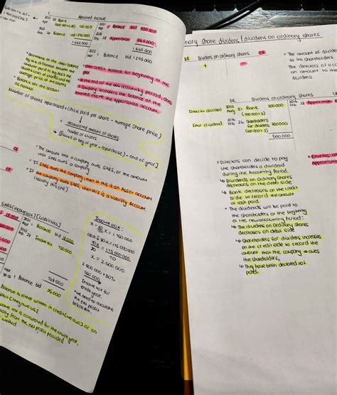 Financial Statements Of Accounts For Class 12 Handwritten Notes Pdf Artofit