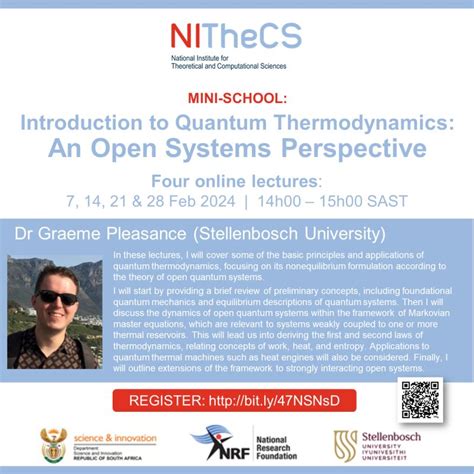 National Institute For Theoretical And Computational Sciences On