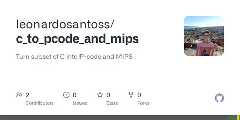 Github Leonardosantossctopcodeandmips Turn Subset Of C Into P