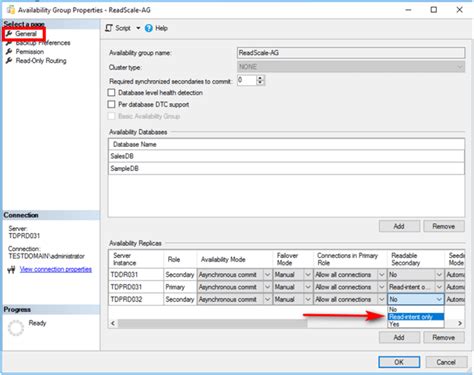 read scale always on availability group to offloading reporting