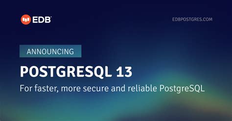 what s new in postgresql 13