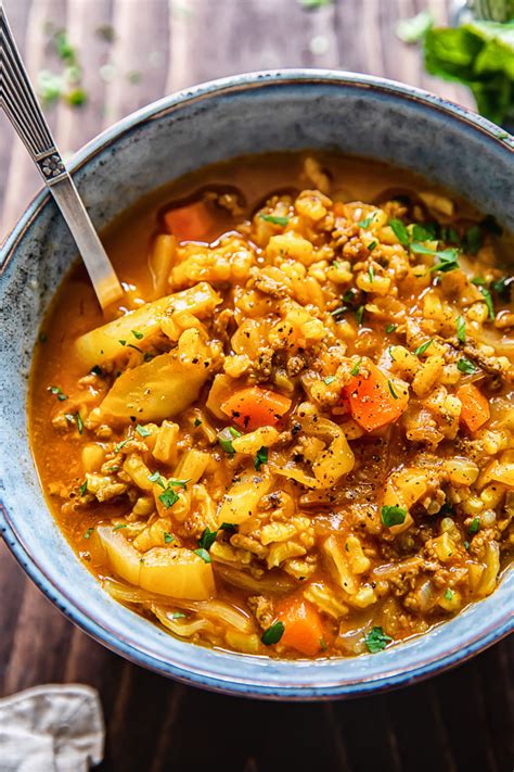 Beef Cabbage Soup Vikalinka