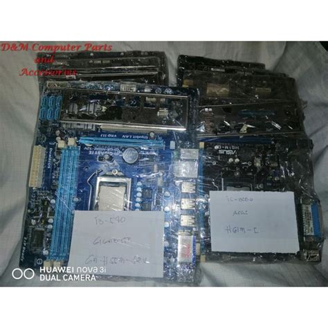 Used Assorted Brand Intel I Series Bundle Motherboard Processor Hsf Lazada Ph