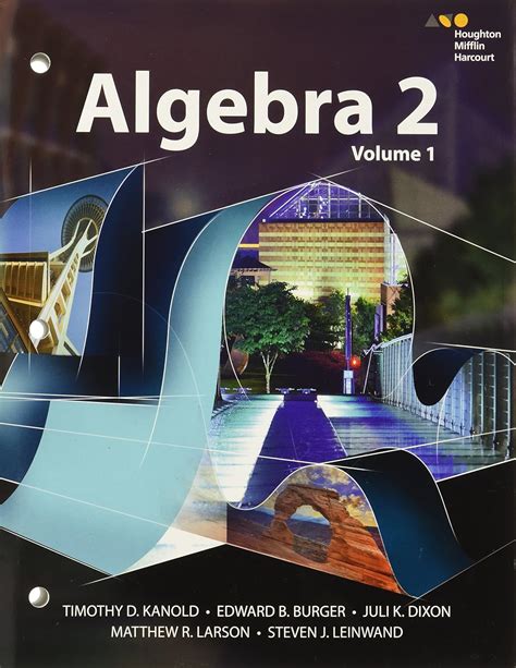 Interactive Student Edition Volume 1 2015 Hmh Algebra 2 Houghton
