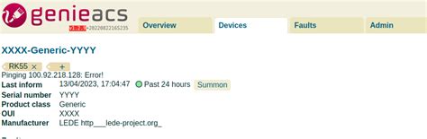 Communication From Genieacs To Cpe Router Running On Openwrt With