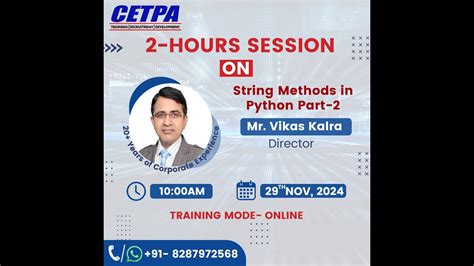 mastering string methods in python part 2 youtube