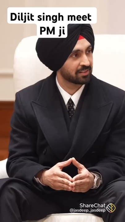 Diljit Singh Meets Pm Shri Narinder Modi Ji Proud Filling