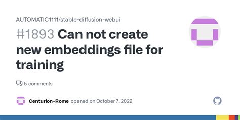 Can Not Create New Embeddings File For Training · Issue 1893
