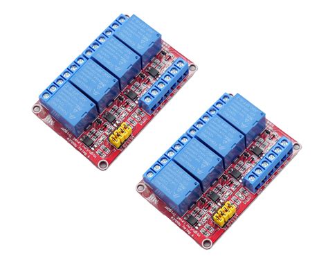 【楽天市場】【2個入】12v リレーモジュール 4チャネルタイプ 4回路 Arduino・raspberry Pi対応 電子工作・自動制御用 スイッチング基板：yms Parts