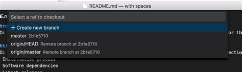 Can No Longer Create Branch When Running `git Checkout` · Issue 21439 · Microsoftvscode · Github