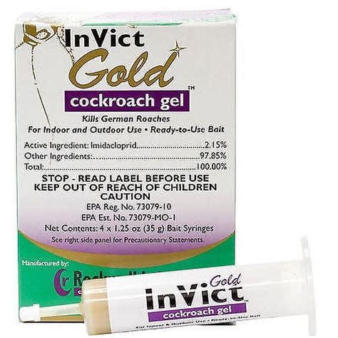 Invict Gold Roach Gel Bait 300gm Big Gun