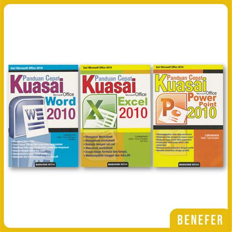 Jual Buku Microsoft Office Word Excel Powerpoint Shopee Indonesia