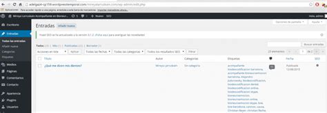 No Cargan Las Categorías Ni Algunas Imágenes Al Realizar Un Traslado Desde Wordpress