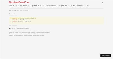 Vue Composition Api Plugin Codesandbox