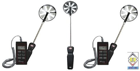 Dwyer Usa Abs Vane Thermo Anemometer Probe For Clean Air Display
