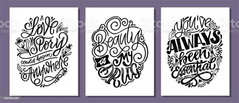 삶과 사랑에 대한 현대 서예 스타일로 손으로 그린 글자 인용 인쇄 및 포스터 디자인슬로건 벡터 Drug에 대한 스톡 벡터 아트