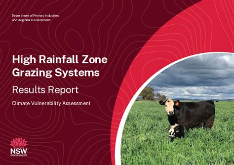 High Rainfall Zone Grazing Systems Department Of Primary Industries