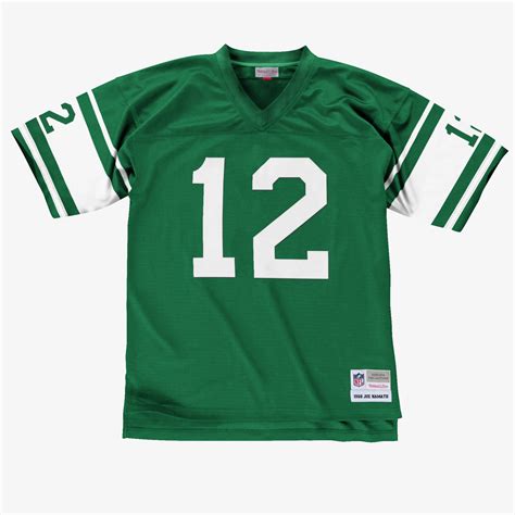 New York Jets Mitchell And Ness Legacy Jersey Joe Namath Rebel Sport
