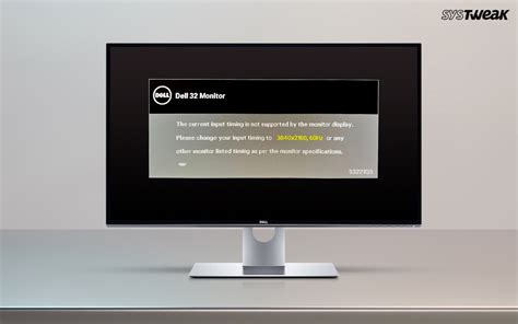 The Current Input Timing Is Not Supported By The Monitor Display