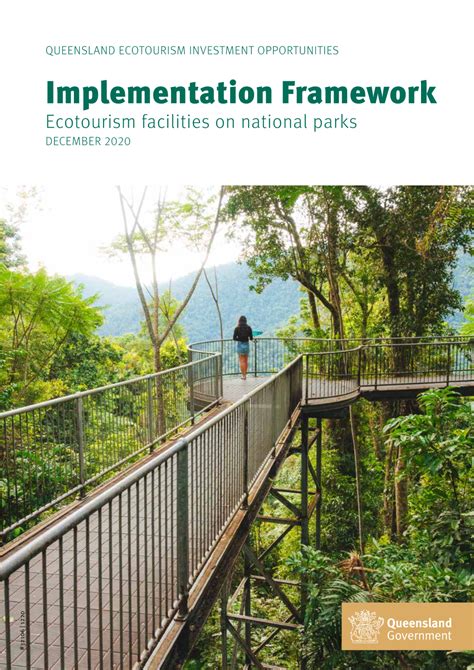 Ecotourism Facilities On National Parks Implementation Framework Docslib
