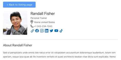 Member Directory Template Formidable Forms