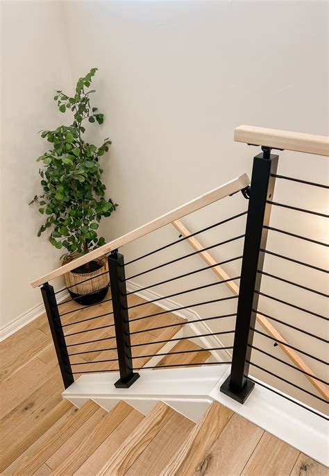 The New Railing On The Stairs Is Done Sarah Joy