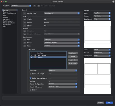 Custom Cabinet Help Architecture Vectorworks Community Board