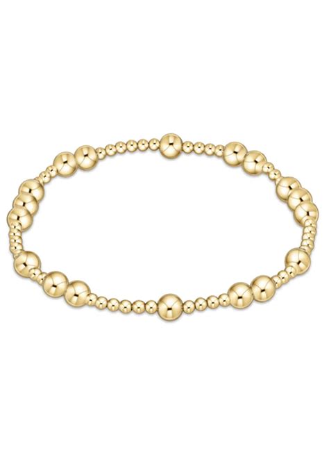Enewton Hope Unwritten 5mm Bead Bracelet Gold Details Direct