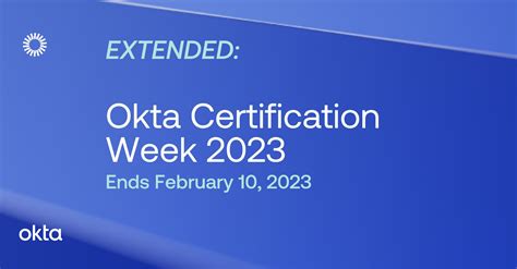 Okta On Twitter Now Is Your Last Chance To Get Ahead Of The Tech Market By Earning Your