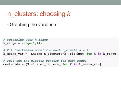 k means clustering with scikit learn pptx