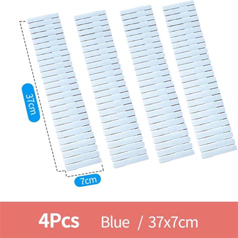 24pcs Diy Adjustable Storage Partition Board Plas Grandado