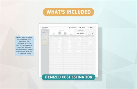 Cost Tracking Estimator Excel Template in Excel - Download | Template.net