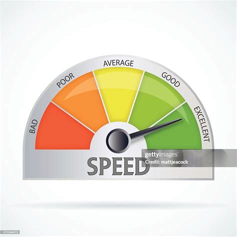 Speed Chart High Res Vector Graphic Getty Images