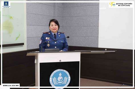 Шинжлэх ухаан технологийн төсөл хэрэгжүүлэх нь сургалт зохион байгууллаа Дотоод хэргийн их