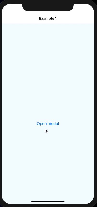 Showmodal And Dismissmodal Animation On Ios · Issue 6195 · Wixreact Native Navigation · Github