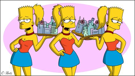 Female Bart Simpson Group By C Hats On Deviantart