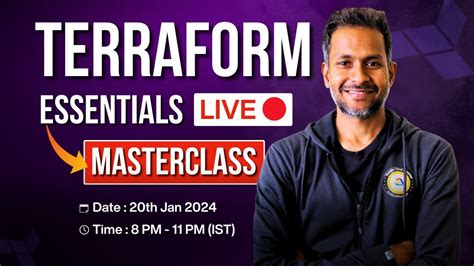 level up your skills with terraform join our live masterclass in 2024