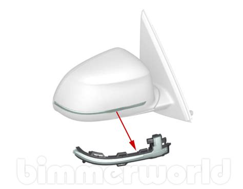 Led Turn Signal For Right Mirror F25 F26 F15 F16 F85 F86