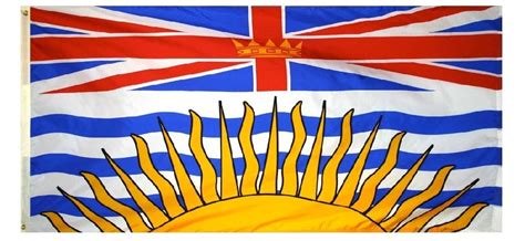 British Columbia Flag Colors
